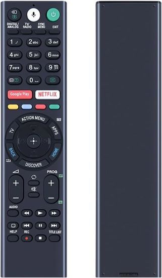 Voice Rmf-Tx300E/200E Télécommande De Rechange Pour Sony Bravia Tv Kd-43Xe8005 Kd-55Xe8505Kd ...