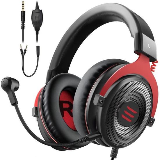 Casque Gamer EKSA E900 Micro Casque Gaming PC Filaire avec Jack 3.5MM ...