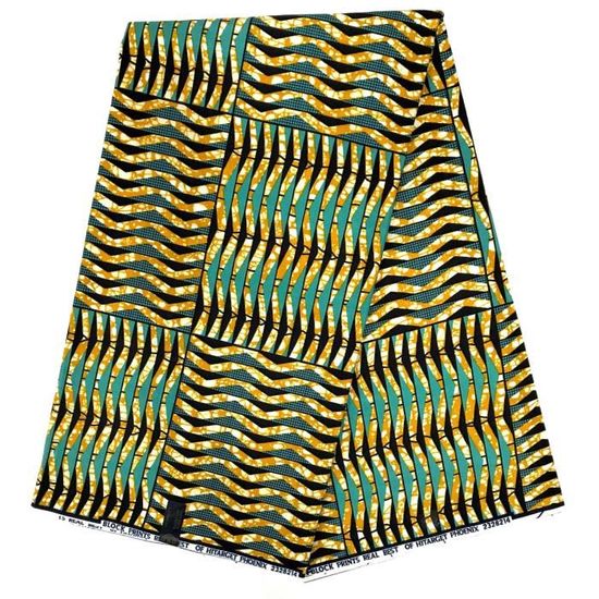 Wax pagne tissu africain collection HITARGET 6Yards super cire imprimé ...
