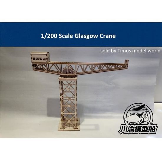 CRAZE 1/200 échelle Glasgow grue Port port scène Dioram bricolage en ...