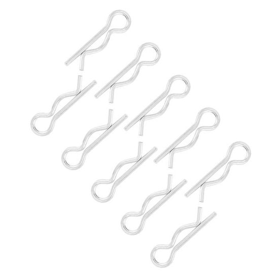 Broche, 1 * 18mm R Type Clips de goupille fendue Clips de retenue ...