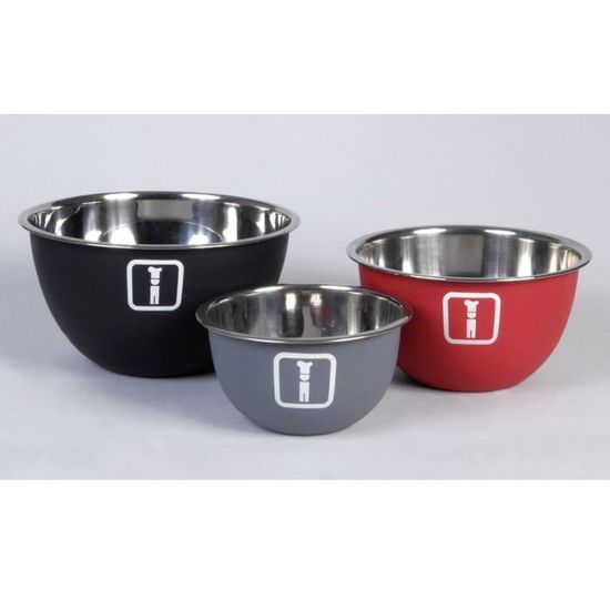 Set de 3 Saladiers PICTO - Cdiscount Maison