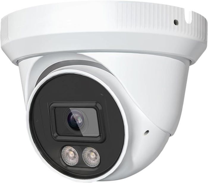 Camra dme IP PoE 5MP avec microphoneaudio camra de scurit IP extrieure ...