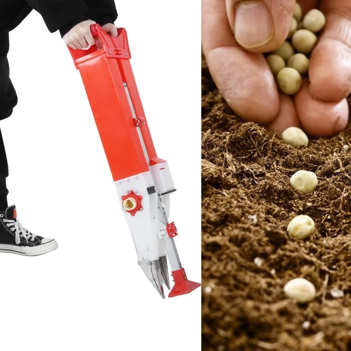 CWU Outil de Jardin Épandeur Semoir de Semences Outil de Semis de ...