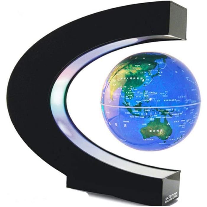 Creative Glowing Globe Sphère Flottant Magnétique Lévitation Sphère ...