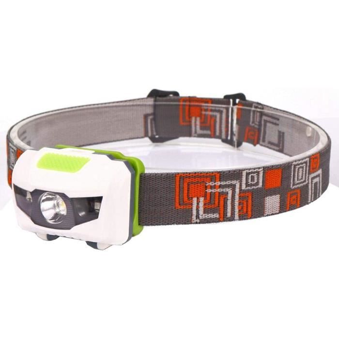 Lampe Frontale 4 Mode Léger Phare Imperméable Cree LED Camping Head ...