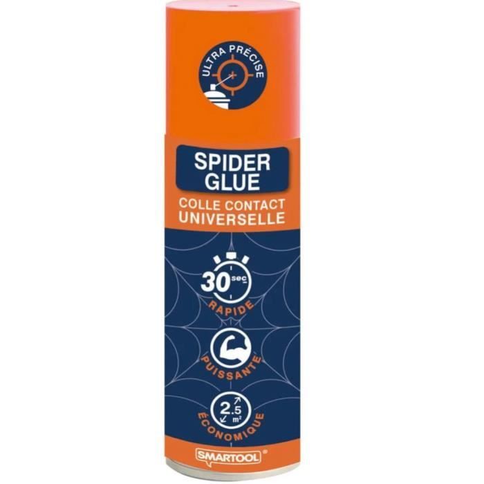 Spider Glue Colle Néoprène - Colle En Spray Extra Forte Et Séchage En ...
