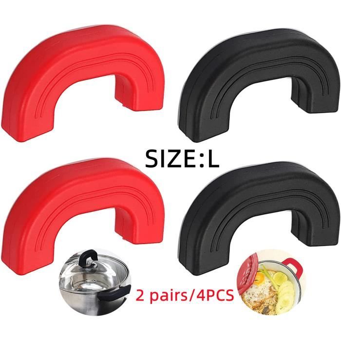Poignée de casserole amovible anti-brûlure,Poignée de Pot Isolée ...