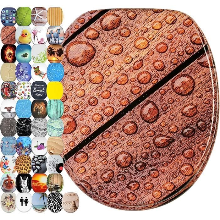 Abattant Wc Frein De Chute Soft Close - Grande Sélection - Finition De ...