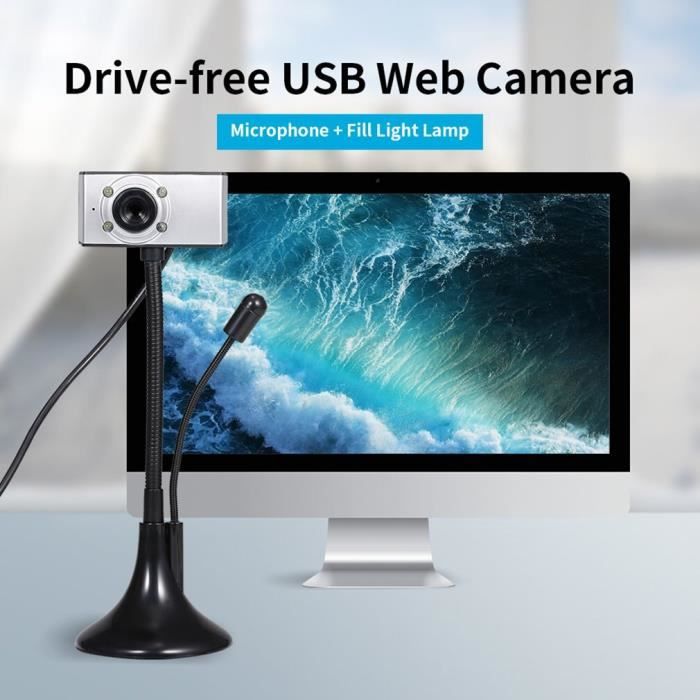 USB Webcam HD Caméra Web Micro Caméra USB Ordinateur Caméra Pour PC DE ...