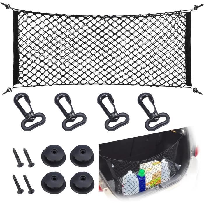 Filet De Cargaison De Voiture, Nylon Plastique Noir Sac De Rangement De ...