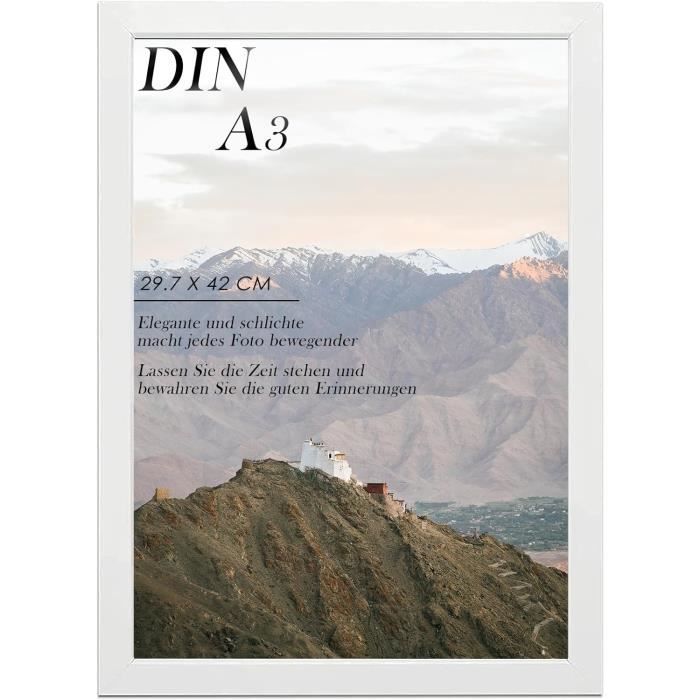 Cadre Photo A3 29,7X42 Cm En Bois, Cadre Photo A3 Pour Impression A3 ...