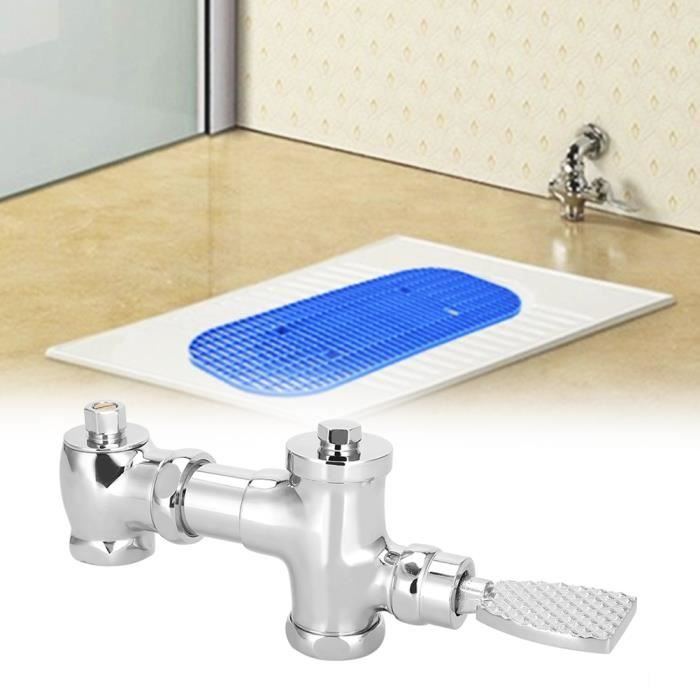 URB Vanne de chasse Pied en appuyant sur la valve de chasse en laiton ...