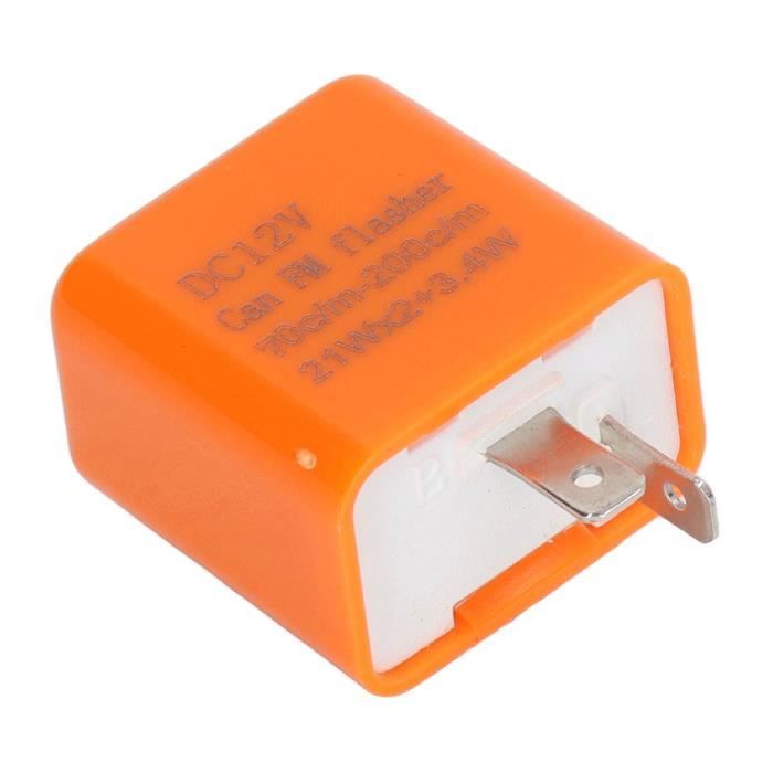 Duokon Relais de clignotant Clignotant relais 12V LED clignotant 2 ...