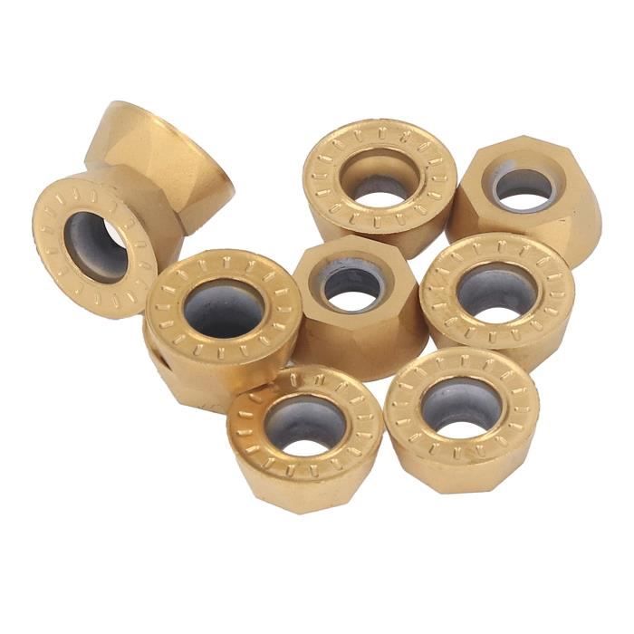 Inserts de tournage en carbure - FDIT - RPMT1204 - Fraisage de l'acier - Lot de 10 - Cdiscount ...