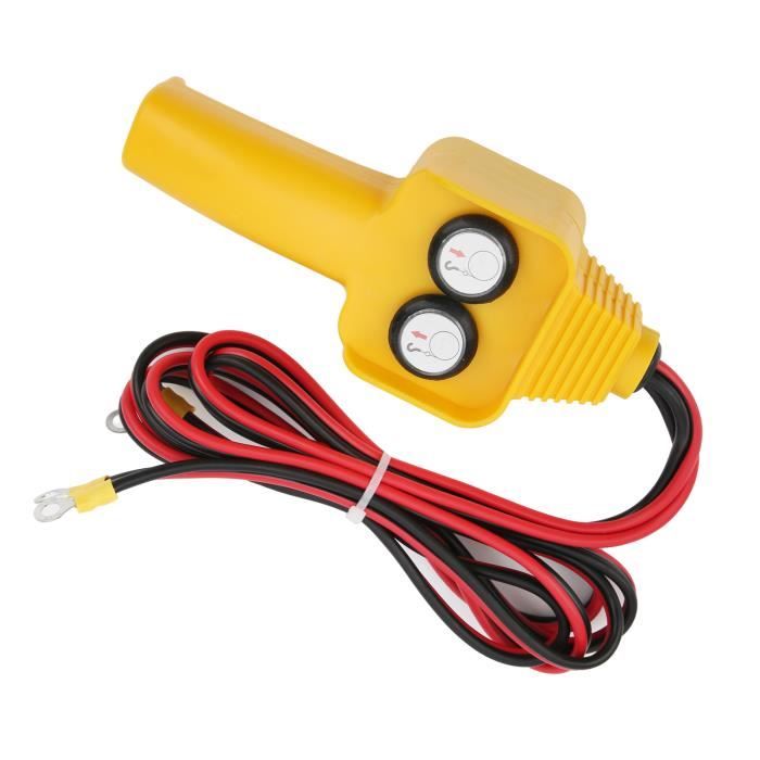 MSA Winch Wired Controller Hand Control Assembly Push Button Style 12V ...