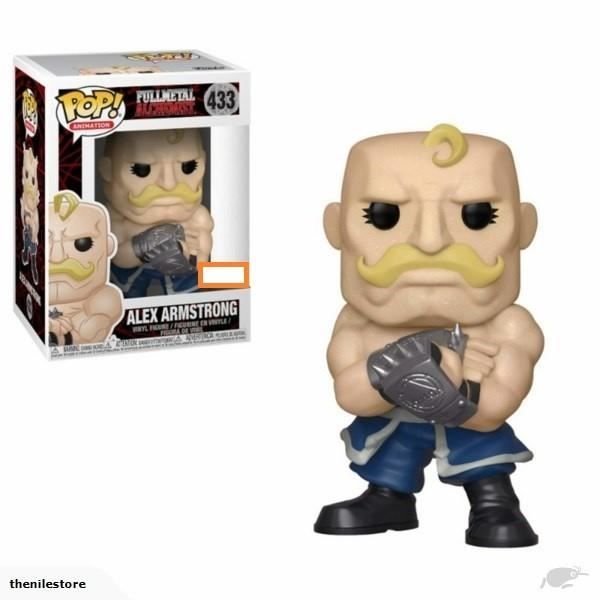 Figurine Full Metal Alchemist - Alex Armstrong Glitter Exclusive Pop ...