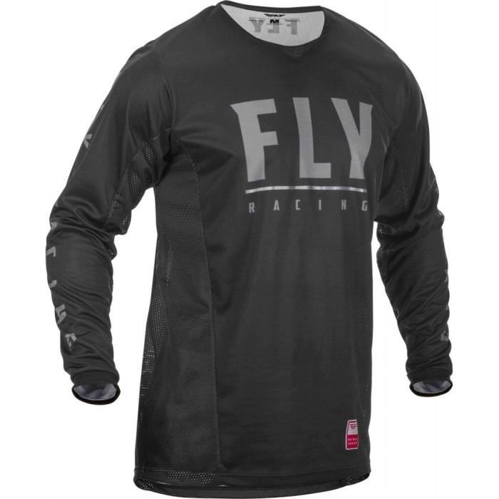 Maillot Fly Racing Patrol 2021 - noir - S - Cdiscount Auto