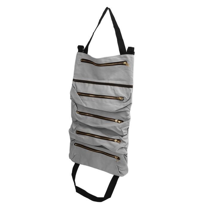 Mxzzand Sac à outils enroulable pour dossier de voiture Dossier de ...