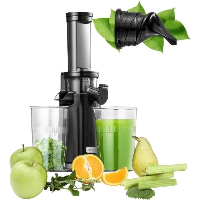 Aobosi Extracteur De Jus-Mini Presse-Agrumes Électrique Lent Avec ...