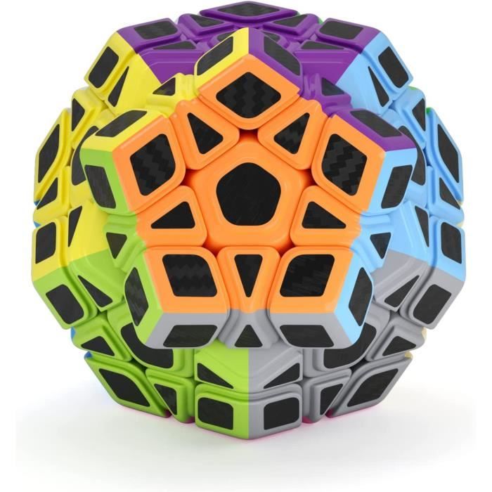 ROXENDA Dodécaèe Cube, Professional Pentagonal Cube de Vitesse (Fibre ...