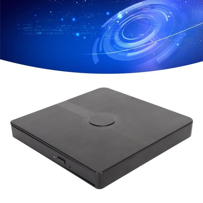 Lecteur DVD VCD Externe TBEST - Double Interface USB 3.0 et Type C ...