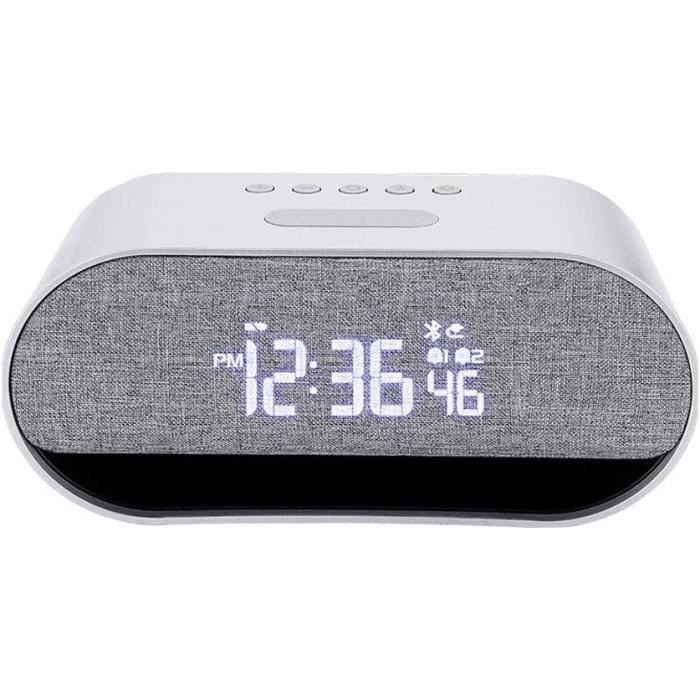 Réveil Bluetooth Réveil Led Avec Réveil Réveil Usb Rechargeable (Color ...