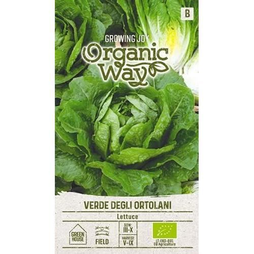 Organic Way | Laitue Verde Degli Ortolani Des Graines | Graines De ...