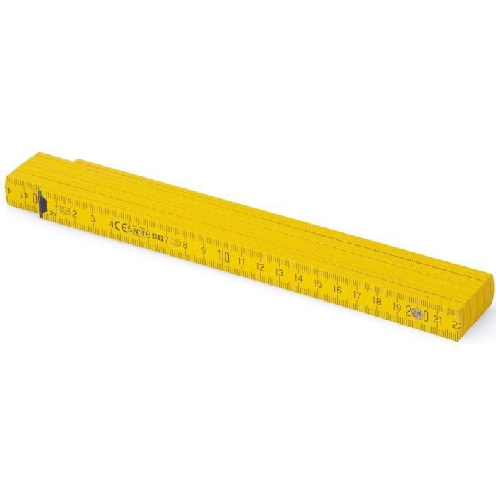 Metrie™ Bl52 \ 1X Règle Pliante En Bois Règle Pliante De 2 M De Long ...