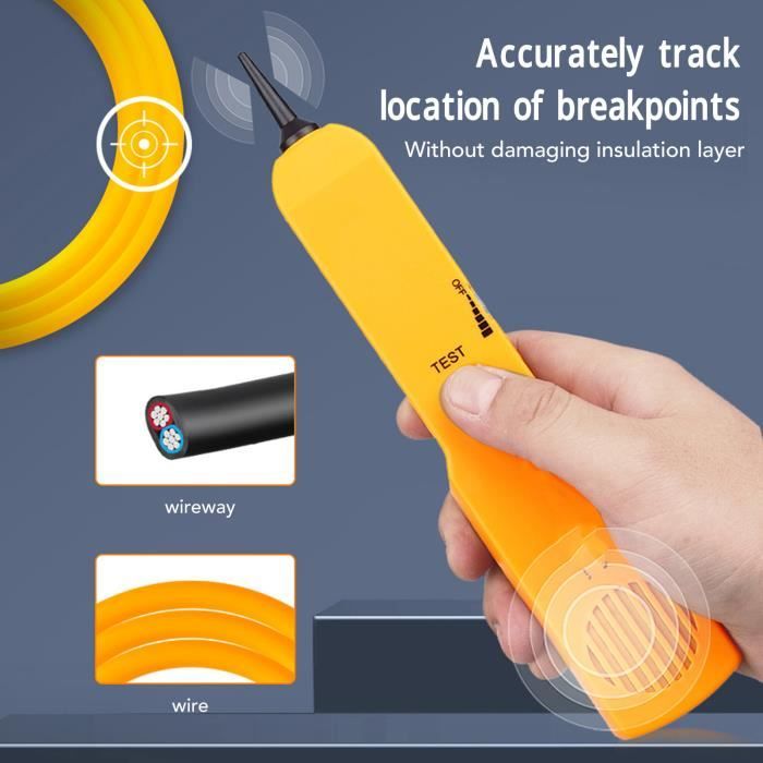 CHE Testeur de câble réseau multifonctionnel Ethernet Lan Ligne ...
