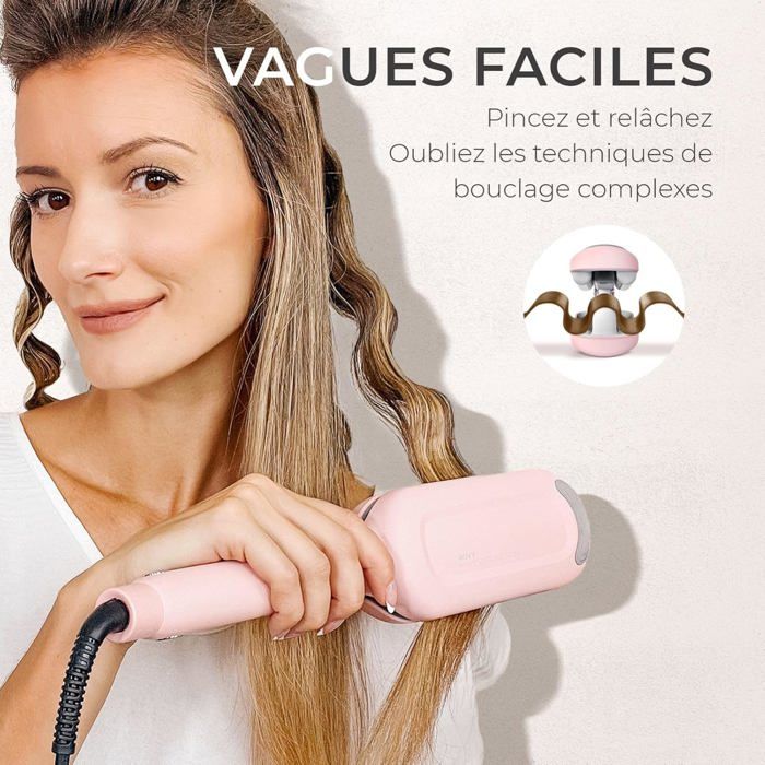 Boucleur à cheveux - JOZSI - 32 mm -4 températures réglables ...
