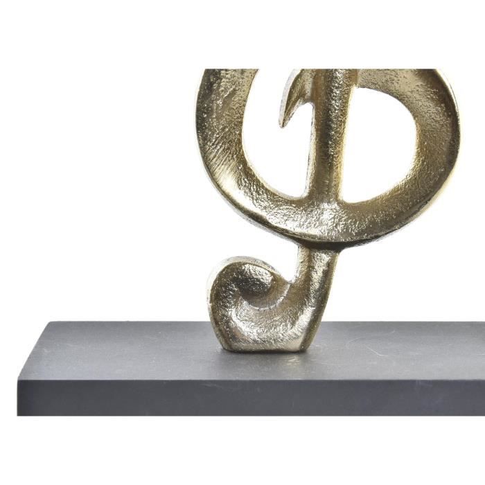 NOTE de MUSIQUE Statuette Décoration Set de 3 en Aluminium - Cdiscount ...