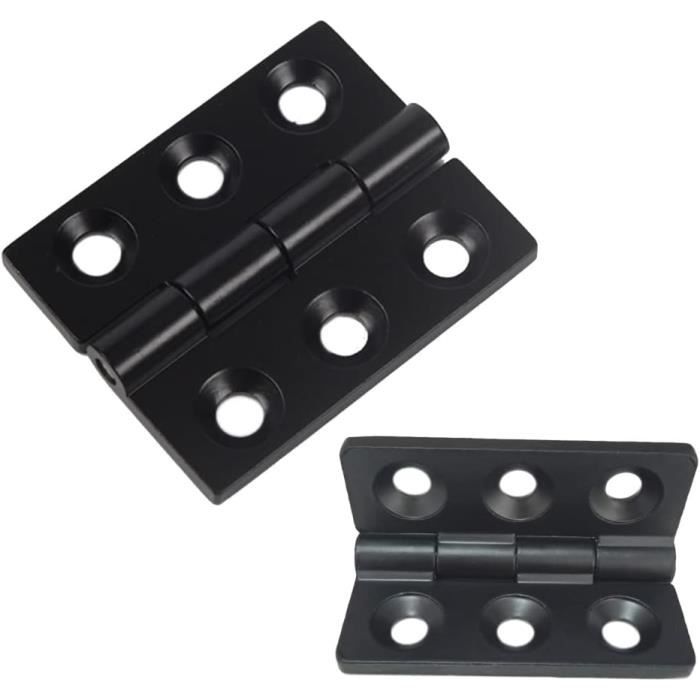 Mtadua Charnière 20 Pièces Charnieres Inox Charnières Porte Pliables en ...