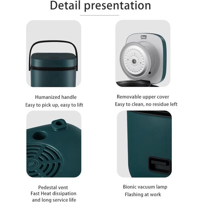 Mini Cuiseur À Riz Rose De 1,2 L Pour 1 Personne \U2013 Petit Cuiseur ...