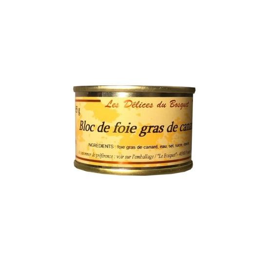 Bloc de foie gras de canard du Sud Ouest 65g TG - Cdiscount Au quotidien