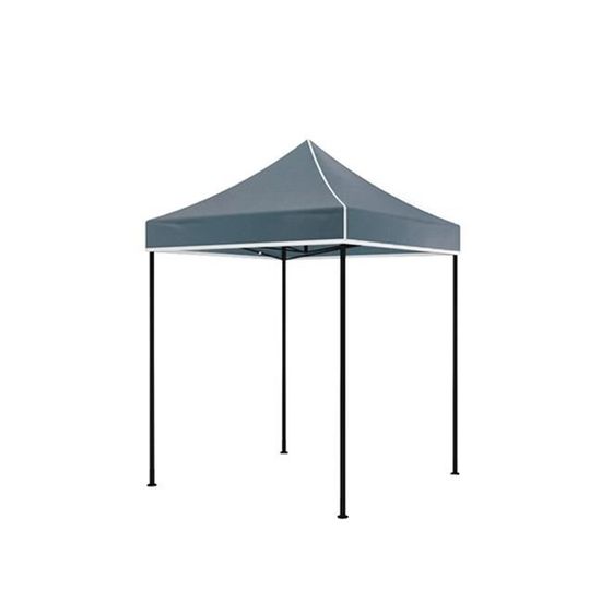 Tonnelle Easy Up pliable Luxe 2x2m Gris sans parois latérales ...