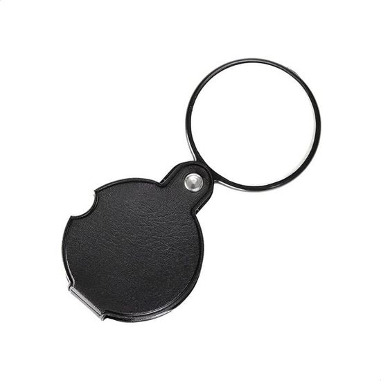Loupe de Poche - EUROXANTY - Grossissement x10 - Verre de Haute Qualité ...