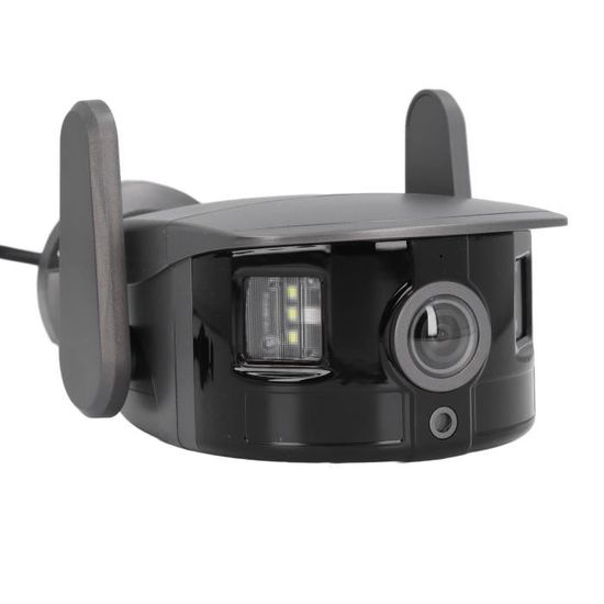 YUM Caméra de sécurité extérieure HD 1080P avec objectif grand angle ...