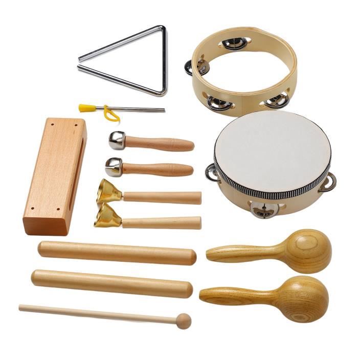 Ashata Ensemble d'instruments de percussion Ensemble D'instruments Orff ...