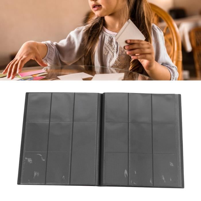 Classeur de cartes à collectionner RAI 9 Pocket - ATYHAO - Noir - 360 ...