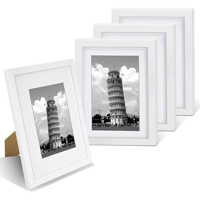 Cadre Photo 13 x 18cmLot de 4 Cadre Photo Mural Design En PVCCadres ...