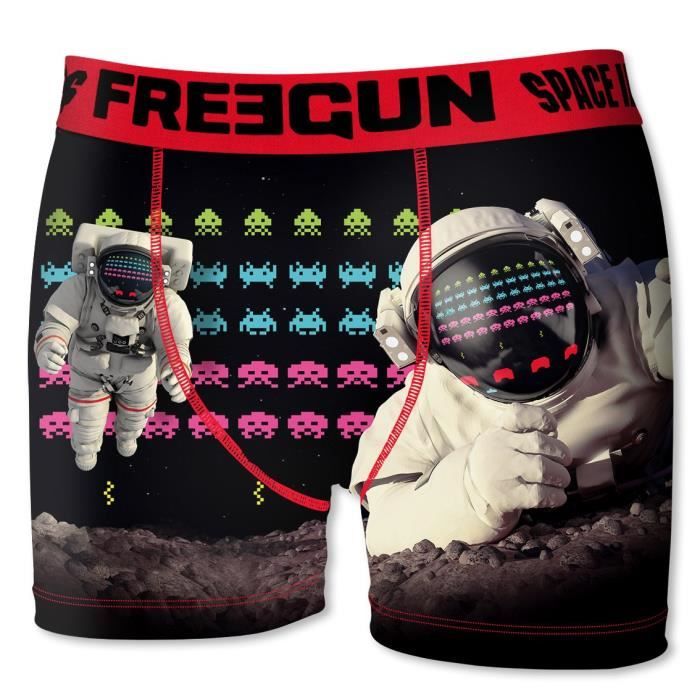 FREEGUN Boxer Homme Cosmo Space Invaders - Cdiscount Prêt-à-Porter