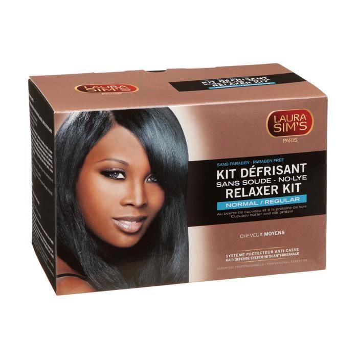 LAURA SIM'S Kit Défrisant sans soude - 500gr - Cdiscount Au quotidien