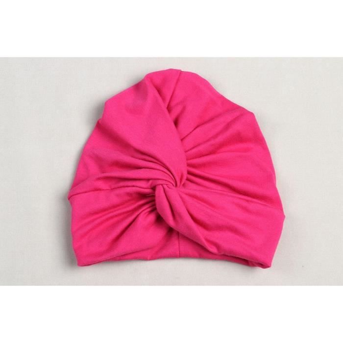 Coton bébé Turban chapeau nouveau-né bonnet casquettes enfants filles ...