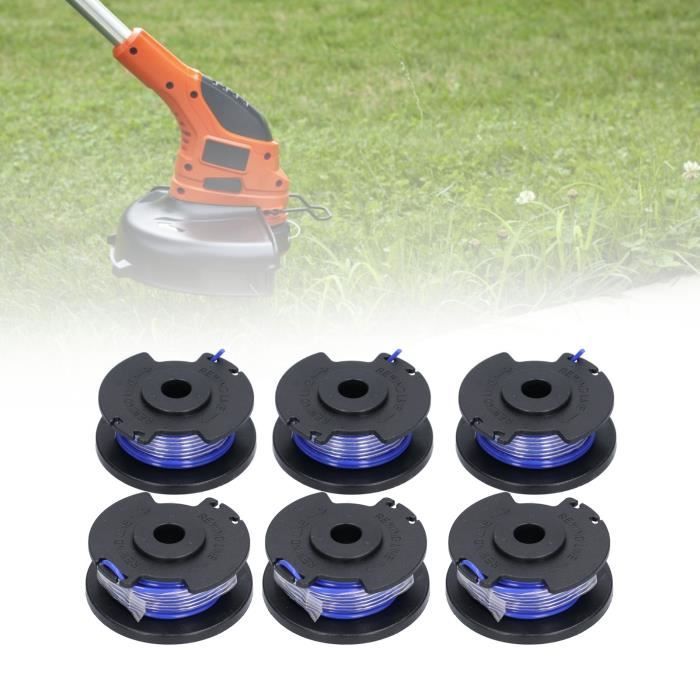 ESTINK Lot de 6 Bobines de Remplacement pour Coupe-bordure Ryobi - Cdiscount Jardin