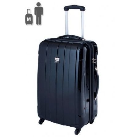 FRANCE BAG Valise rigide 60 cm CANCUN Noir