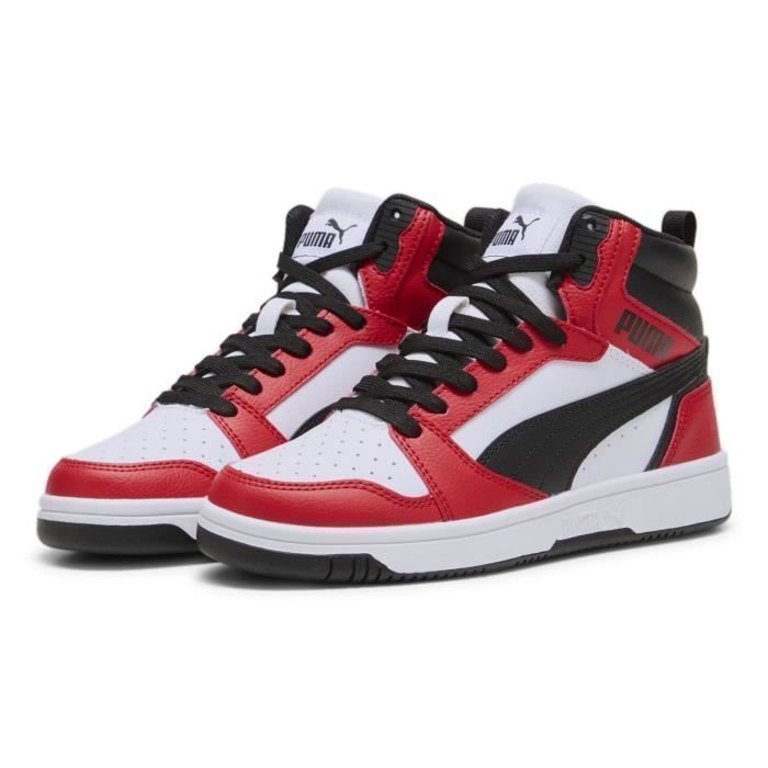 Baskets Enfants - Puma - Rebound V6 Mid - Cuir - Semelle intérieure ...