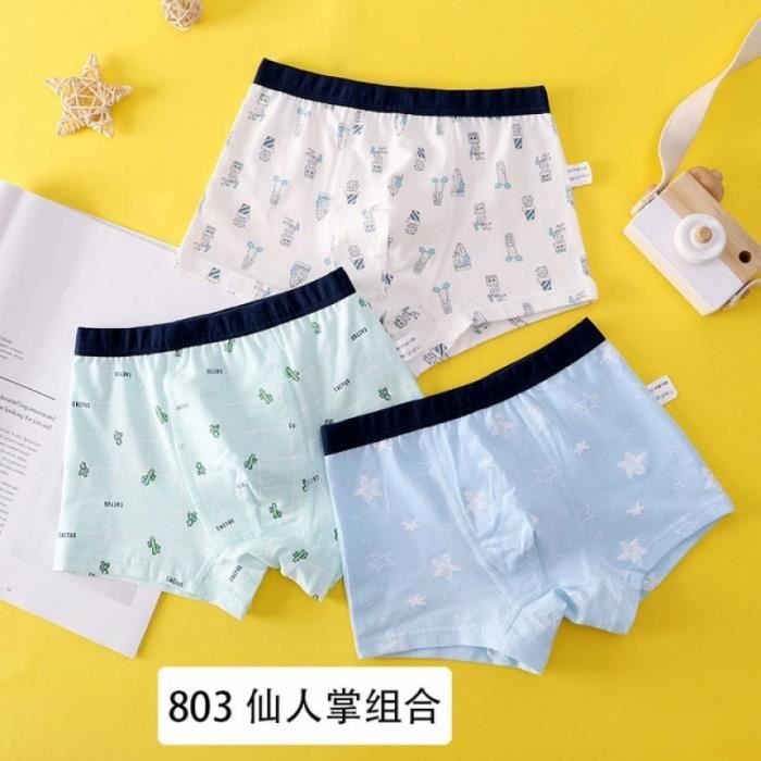 3 pièces garçon dessin animé bébé garçon slips caleçons ado coton slips ...