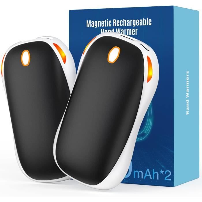 Chauffe Main Rechargeable 10000mAh gabless, Chauffe-Main Reutilisable ...