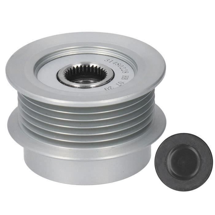 Poulies de moteur Poulie d'alternateur 31480228 composants de moteur adaptés pour V40 V60 V70 ...